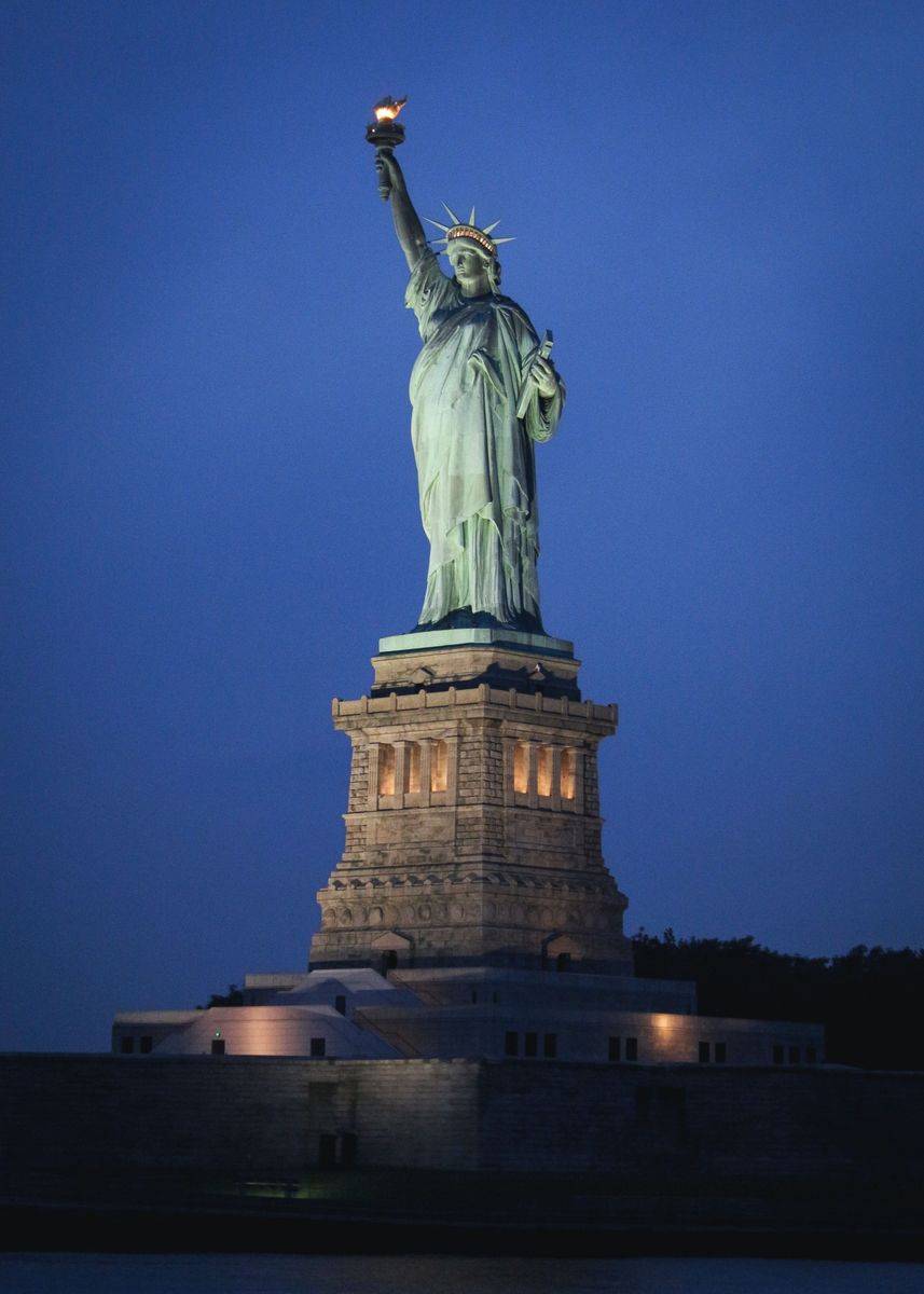 'Liberty' Poster, picture, metal print, paint by Adney | Displate