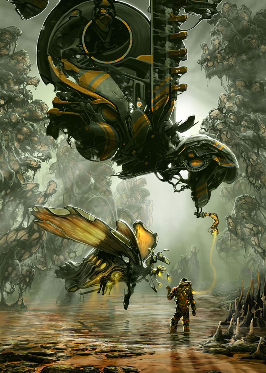 'No Mans Sky Poster' Poster, picture, metal print, paint by Ayres ...