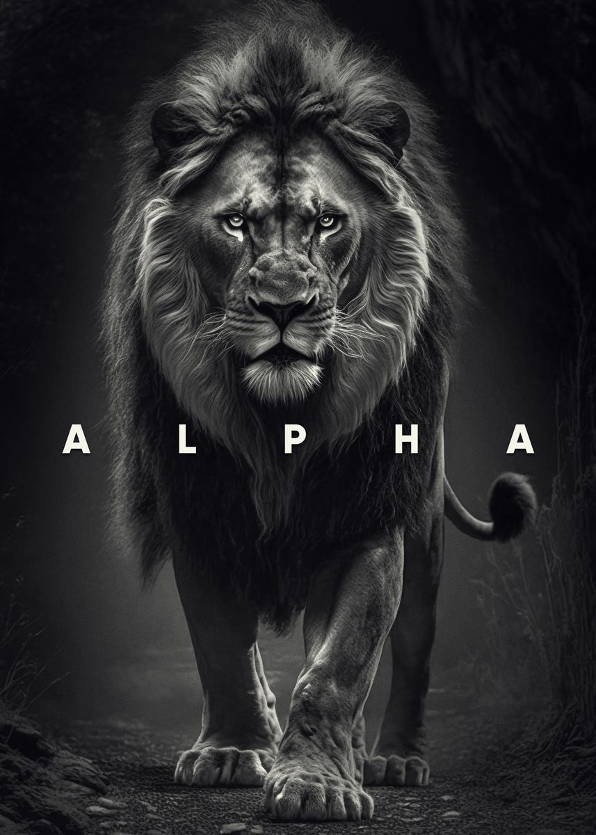 'Lion Animal King' Poster, picture, metal print, paint by nogar007 ...