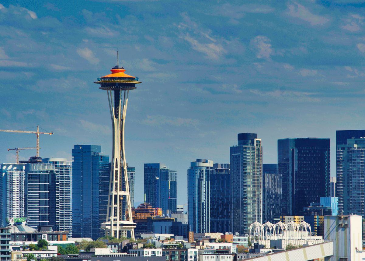 'Seattle' Poster by Conceptual Photography | Displate