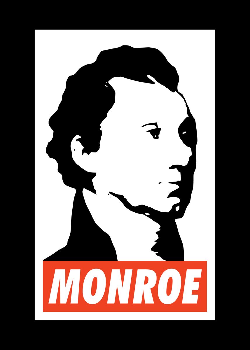 'James Monroe' Poster, picture, metal print, paint by Filip Hellman ...