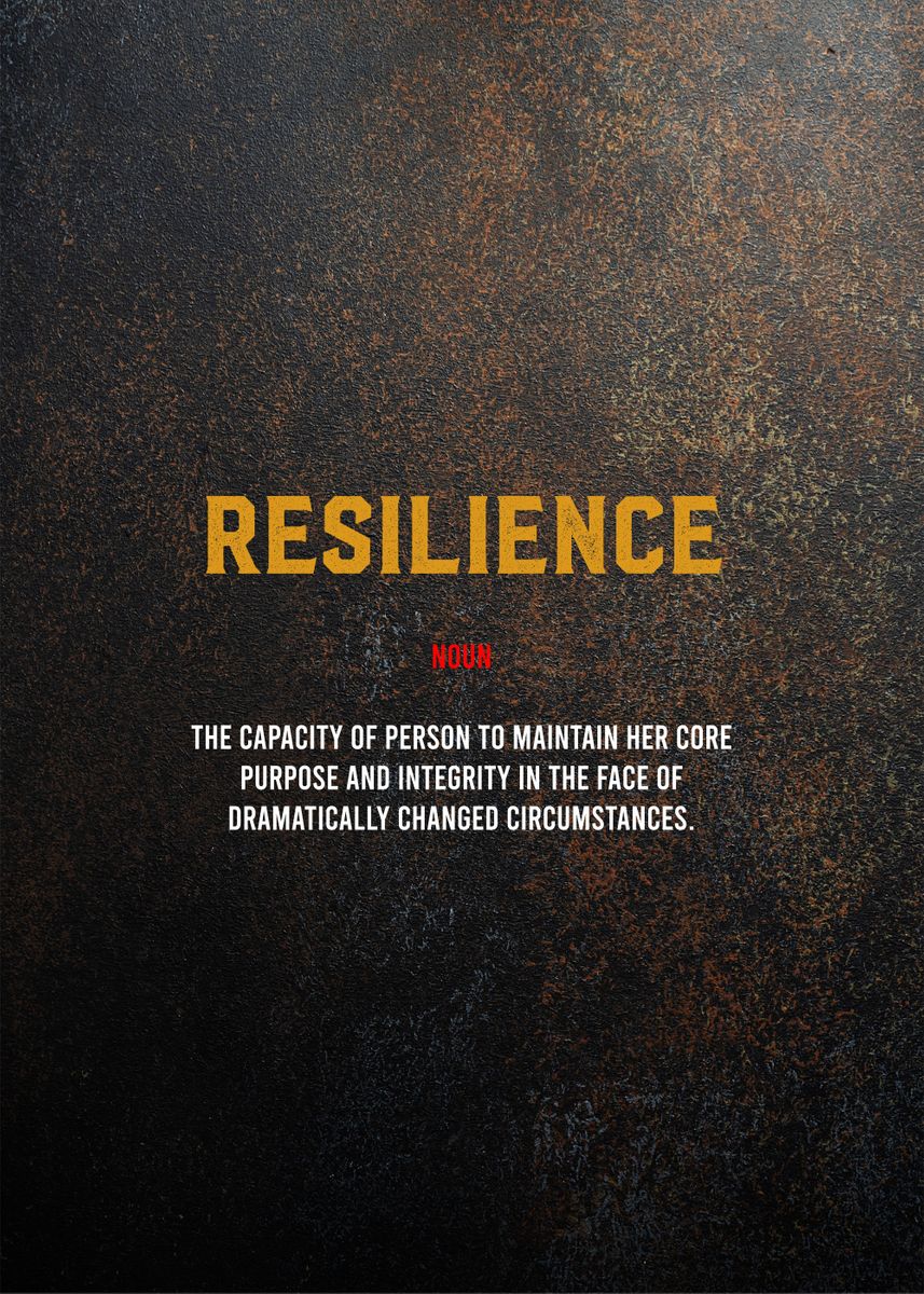 'resilience' Poster, picture, metal print, paint by Greatest of All ...