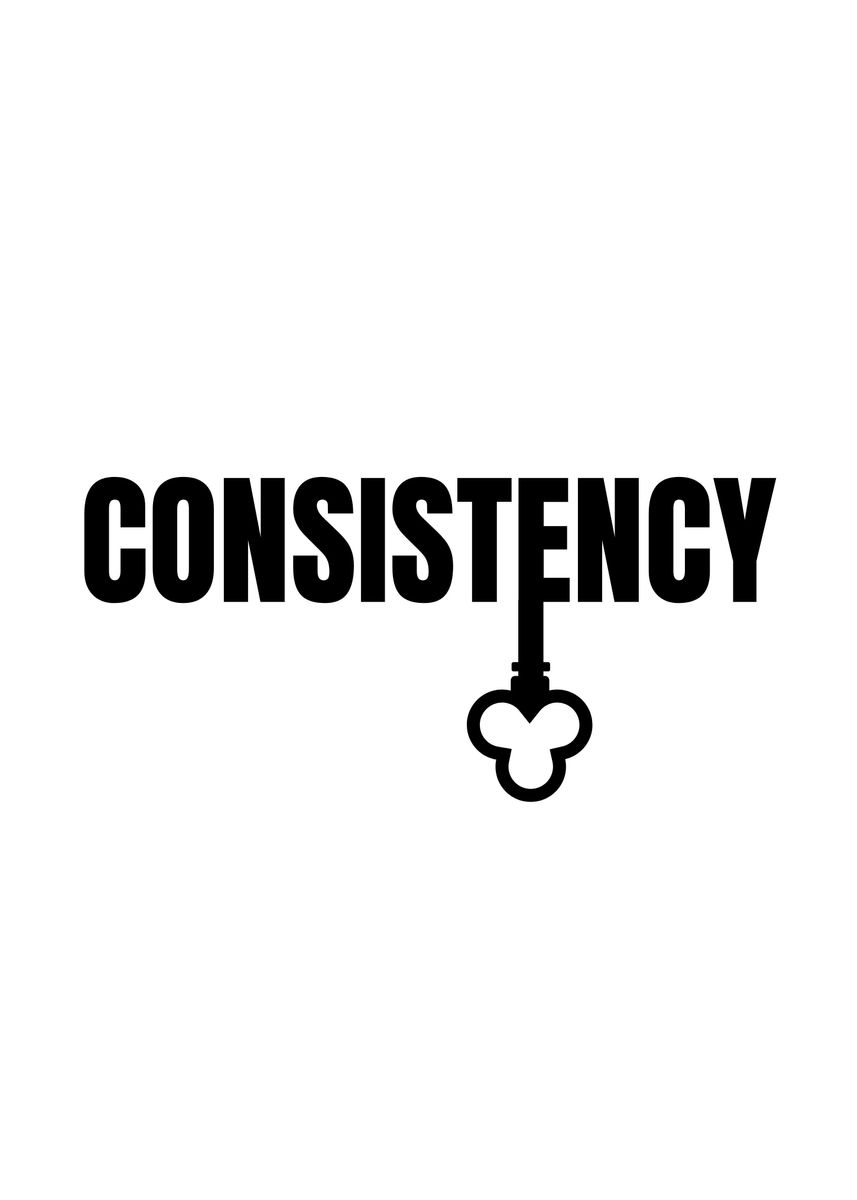 'Consistency' Poster, picture, metal print, paint by Yess | Displate