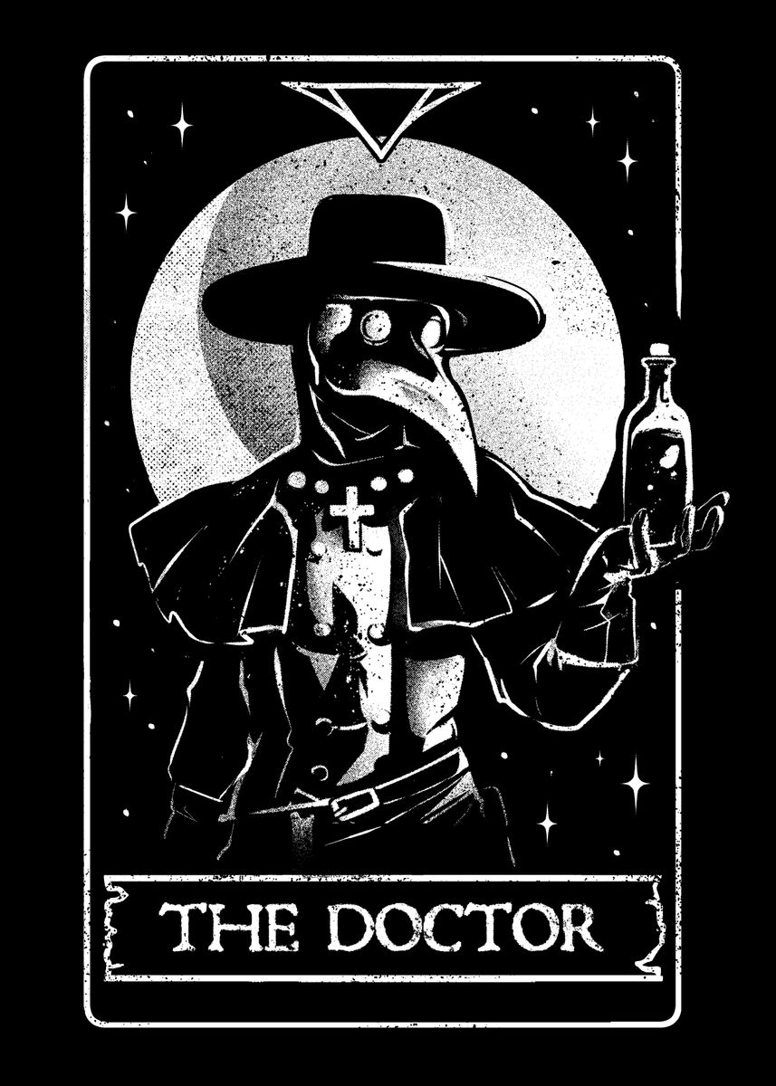 'The Doctor' Poster, picture, metal print, paint by Eduardo Ely | Displate