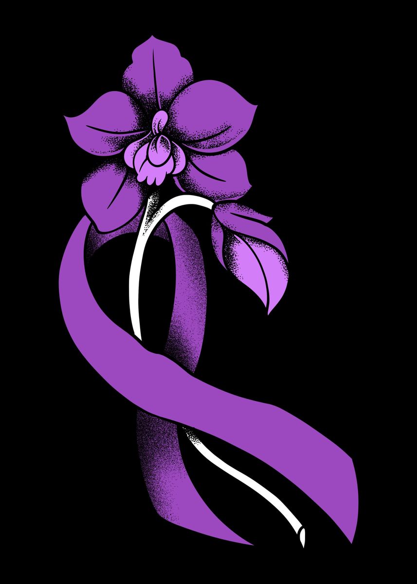 'Fibromyalgia Awareness' Poster, picture, metal print, paint by ...
