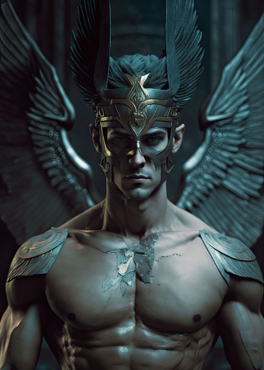 'Cyberpunk Hypnos' Poster, picture, metal print, paint by Sunrise Game ...