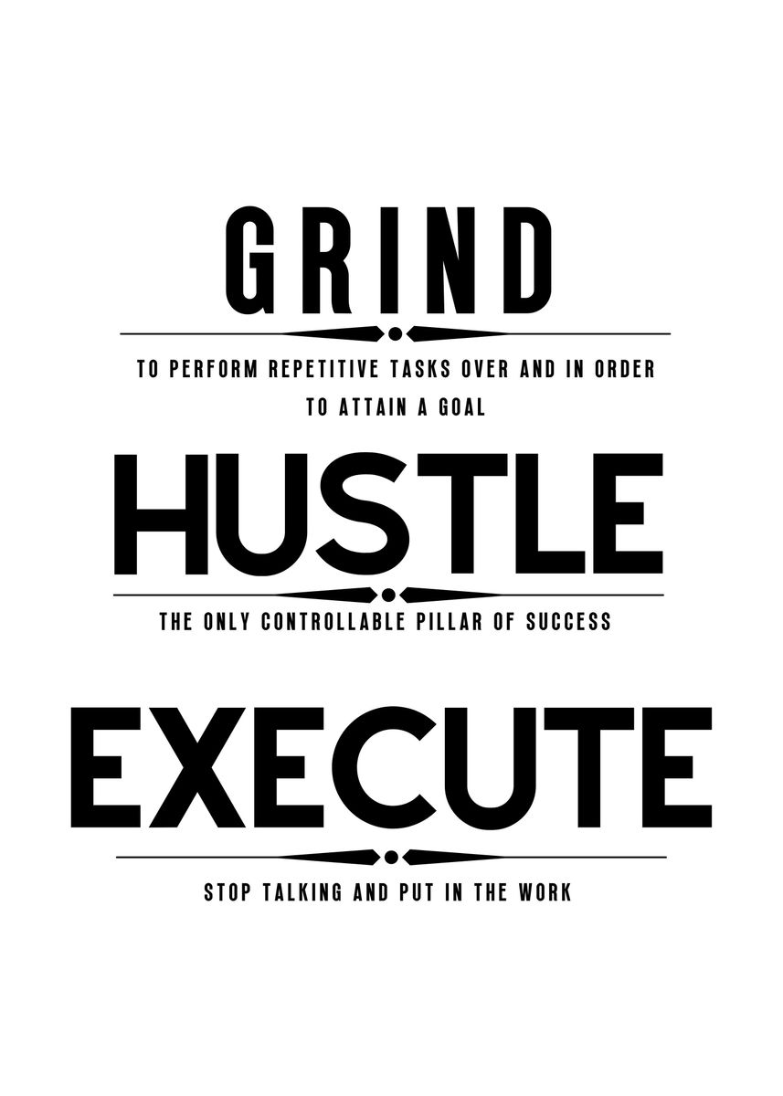 'Motivational Life Quotes' Poster by Yess | Displate