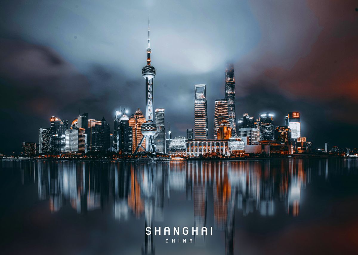 'Shanghai ' Poster by Big City | Displate