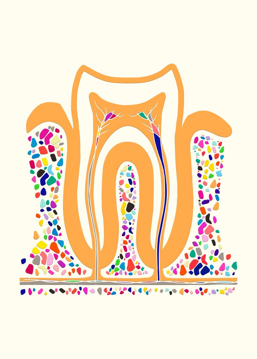 'Molar Tooth' Poster, picture, metal print, paint by Dutton Jerrell ...