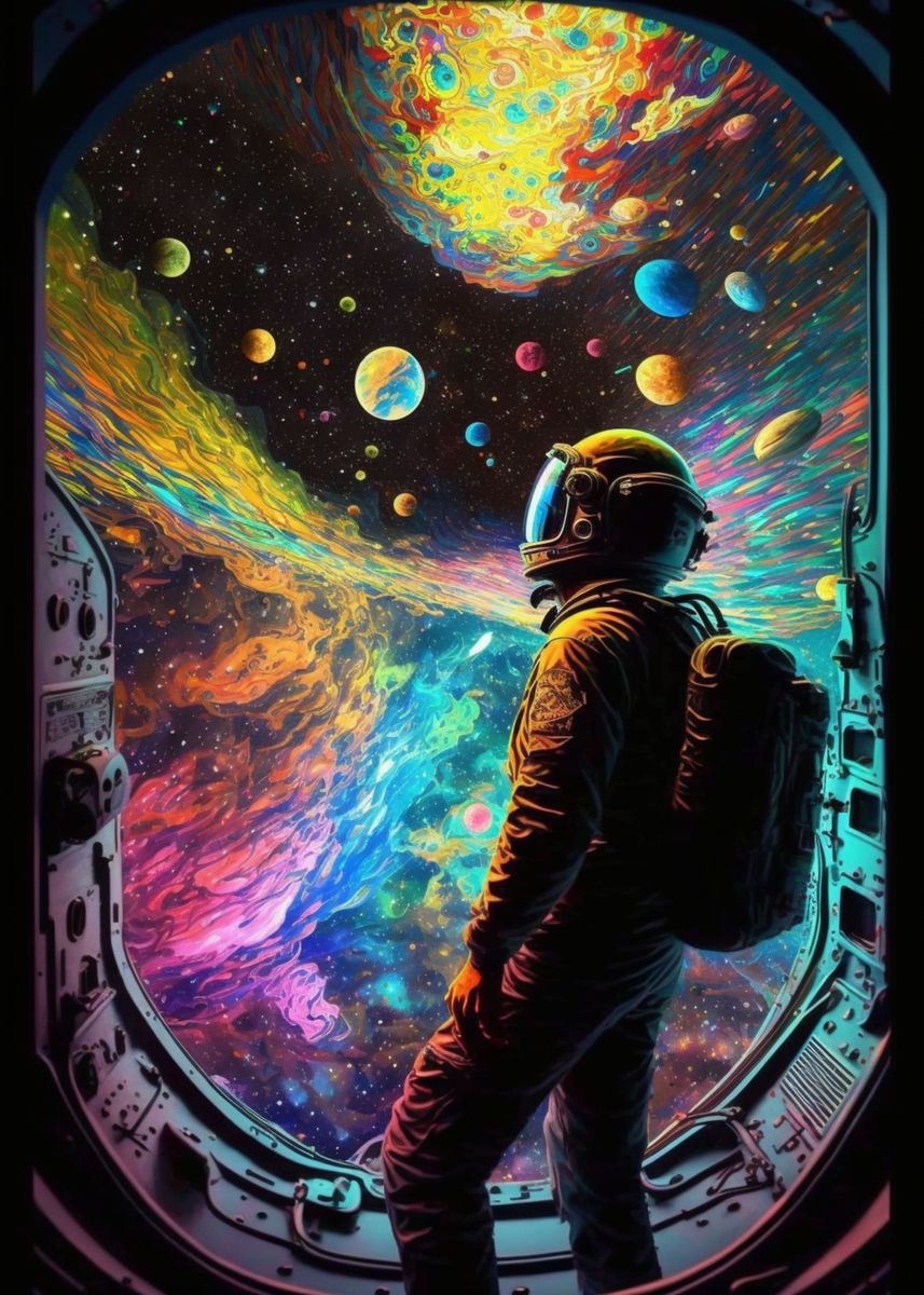 'space Landing' Poster, picture, metal print, paint by Gilar Artoholic ...