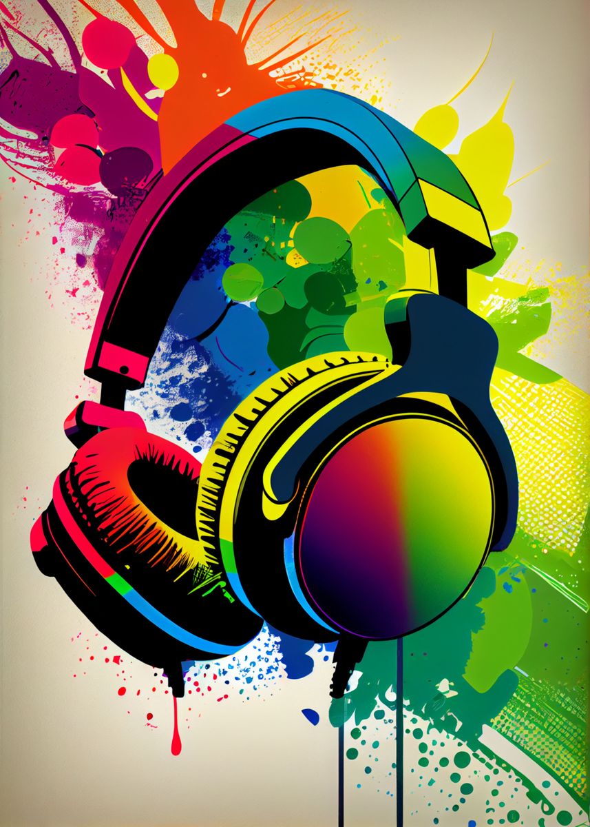 'The Sound of Style Pop Art' Poster, picture, metal print, paint by ...