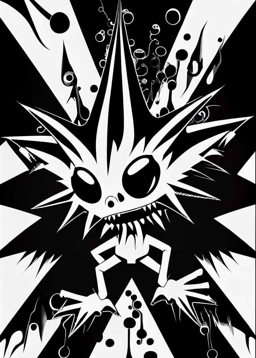 'Vector Gremlin' Poster, picture, metal print, paint by Bofferding ...