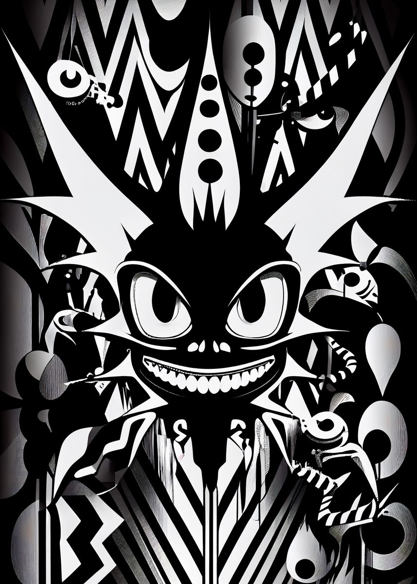 'Vector Gremlin' Poster, picture, metal print, paint by Bofferding ...