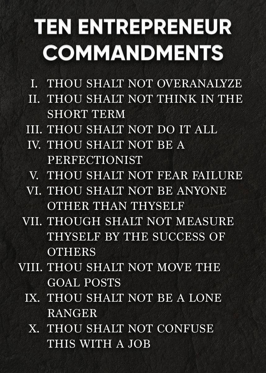 'Entrepreneur Motivational' Poster, picture, metal print, paint by ...