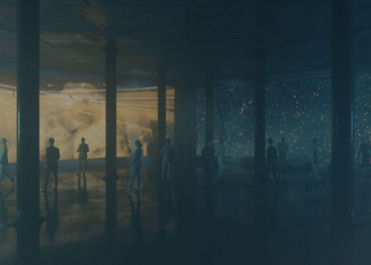 'Factory Scene 3 ' Poster by Irawan Rizky | Displate