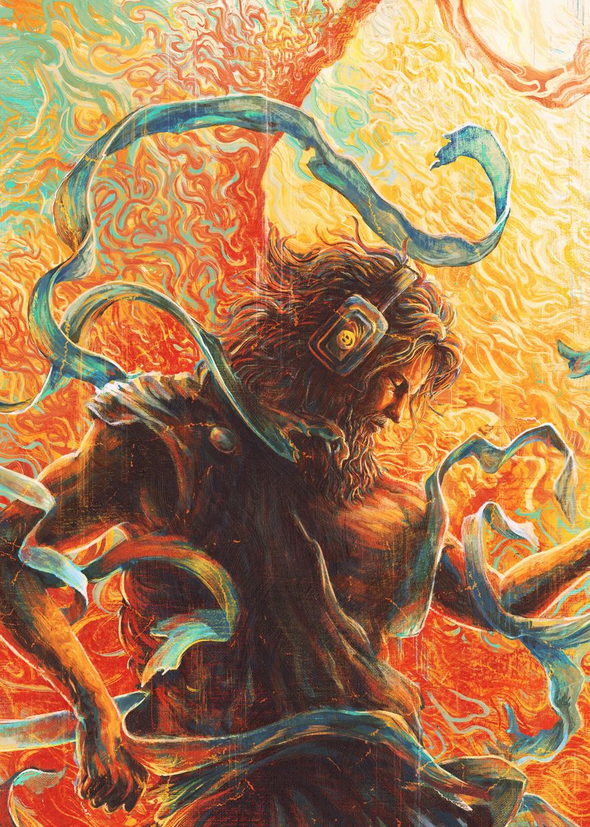 'Free Rein Resonance' Poster, picture, metal print, paint by Zulfikri ...