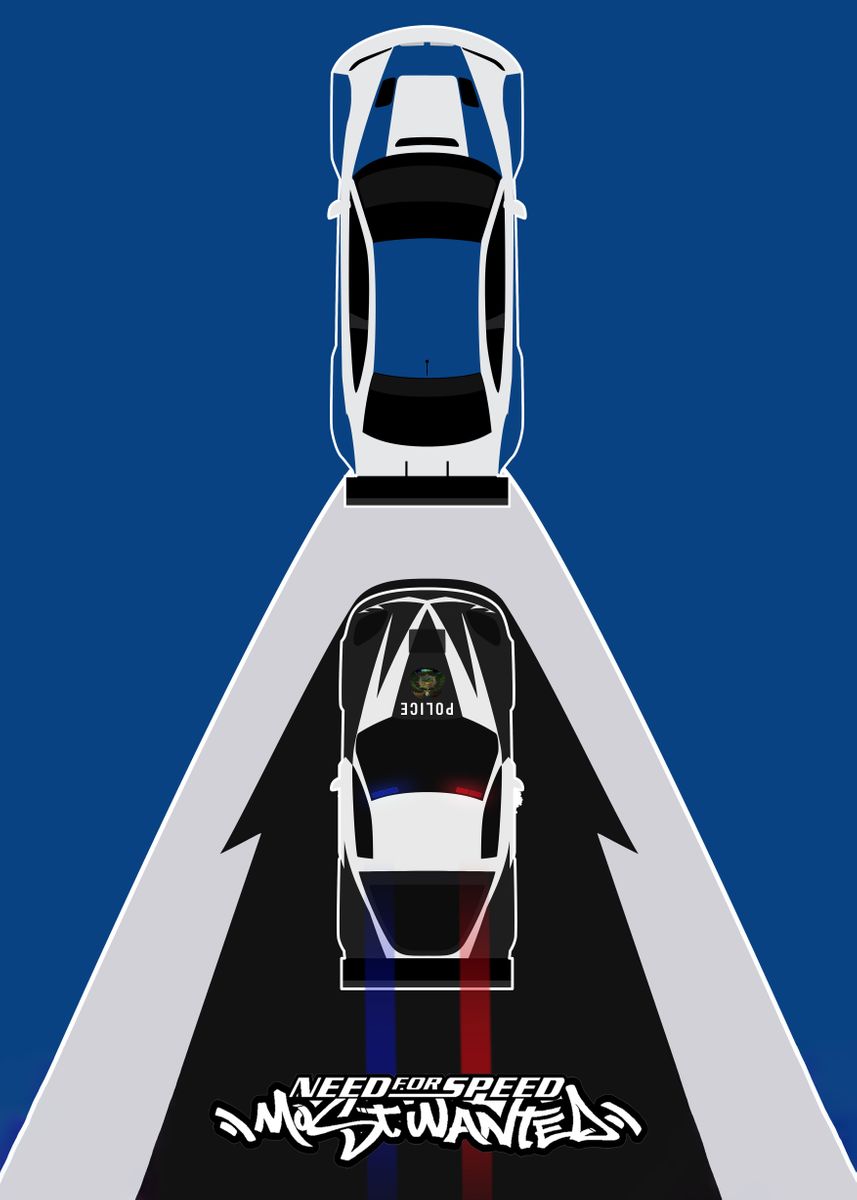 'Need For Speed Most Wanted' Poster, picture, metal print, paint by ...