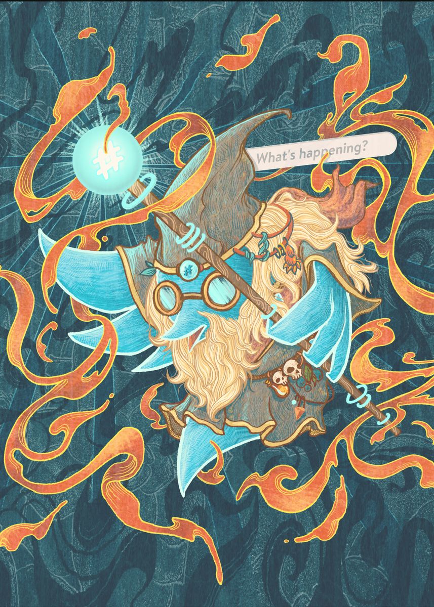 'Do your magic please' Poster, picture, metal print, paint by Zulfikri ...