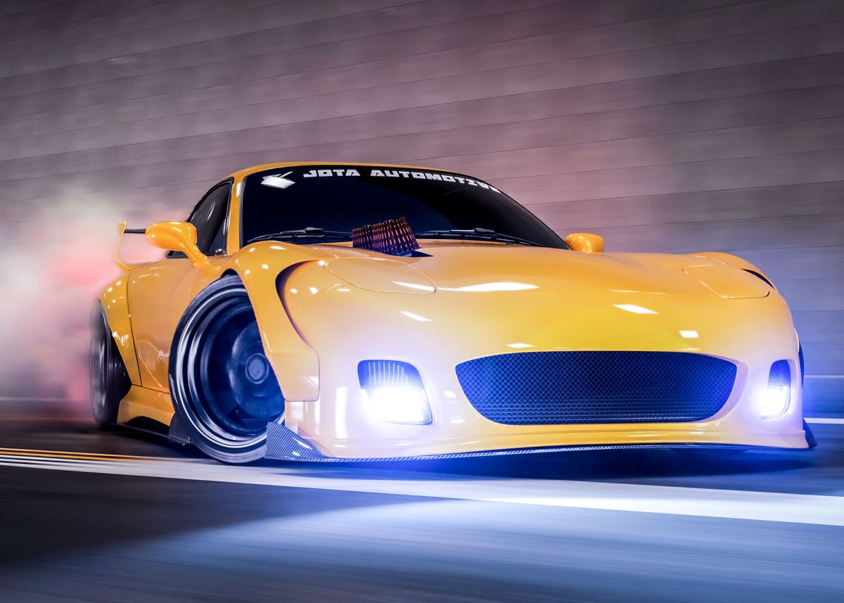 'mazda' Poster by Spot Cars | Displate