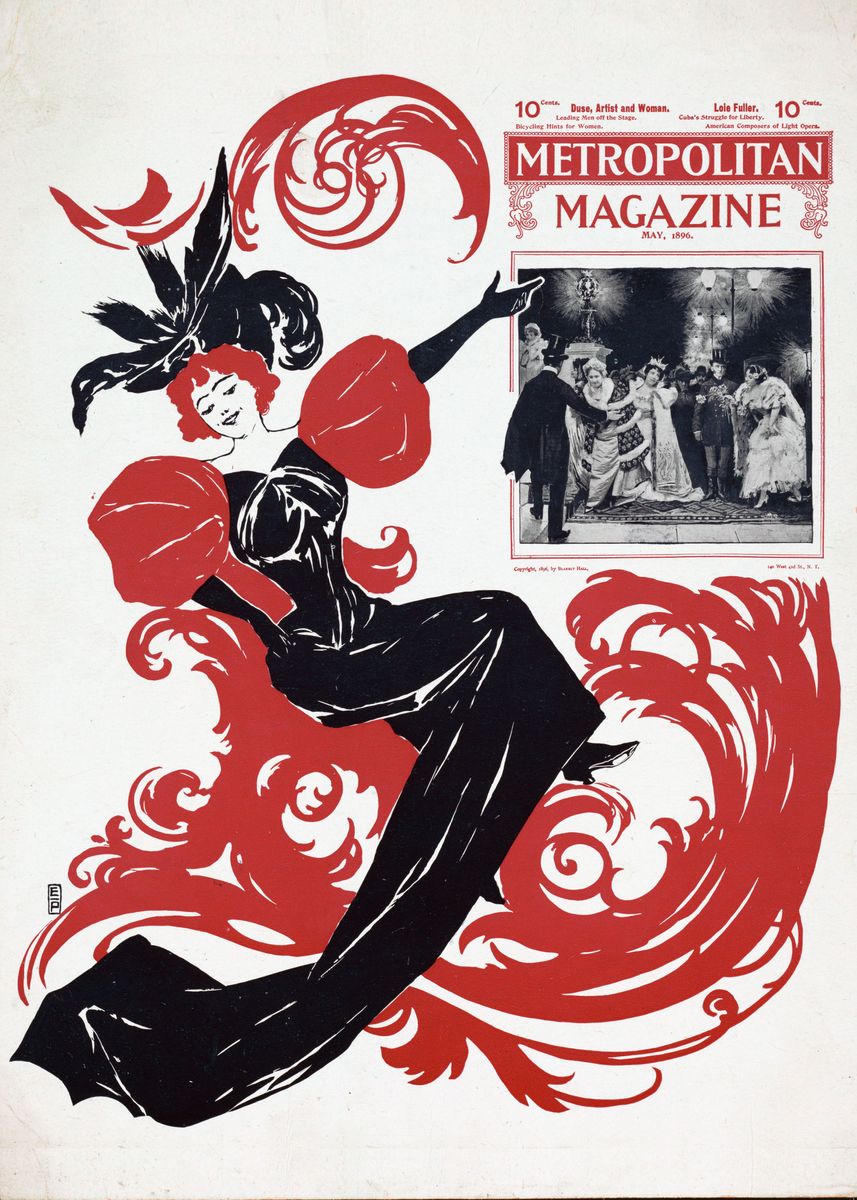 'The Metropolitan Magazine' Poster, picture, metal print, paint by Ella ...