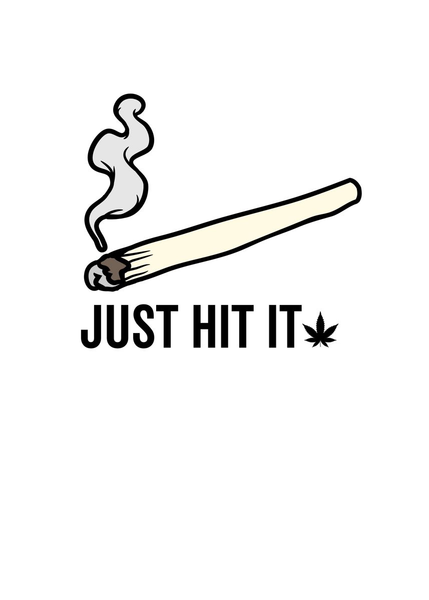 'Just Hit It' Poster, picture, metal print, paint by Francois Ringuette ...