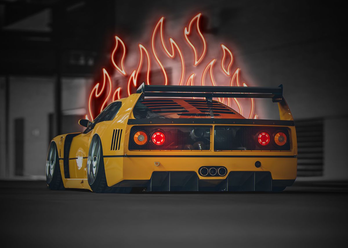 'Anime Cars' Poster by OnePiece Anime Manga | Displate