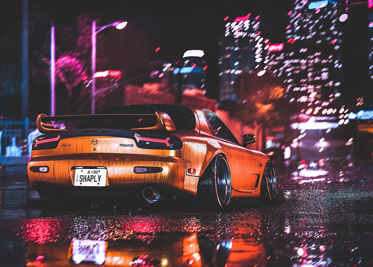 'mazda' Poster by Spot Cars | Displate