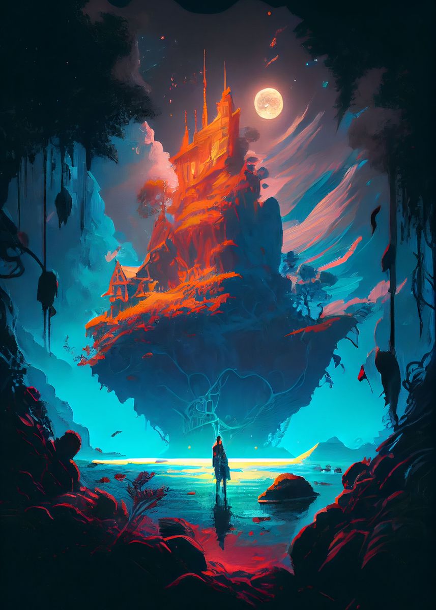 'Untold' Poster, picture, metal print, paint by Polymath Prints | Displate