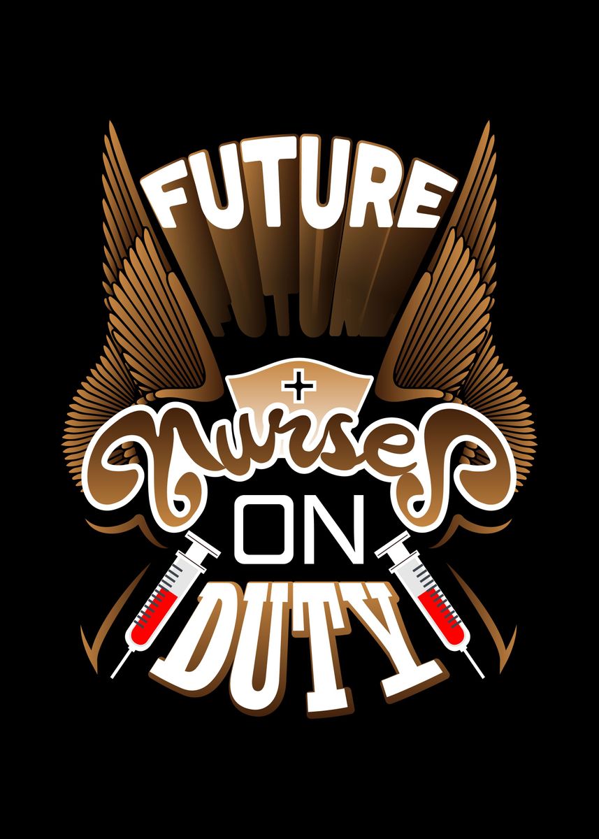 'Future Nurses on duty' Poster, picture, metal print, paint by Beone ...
