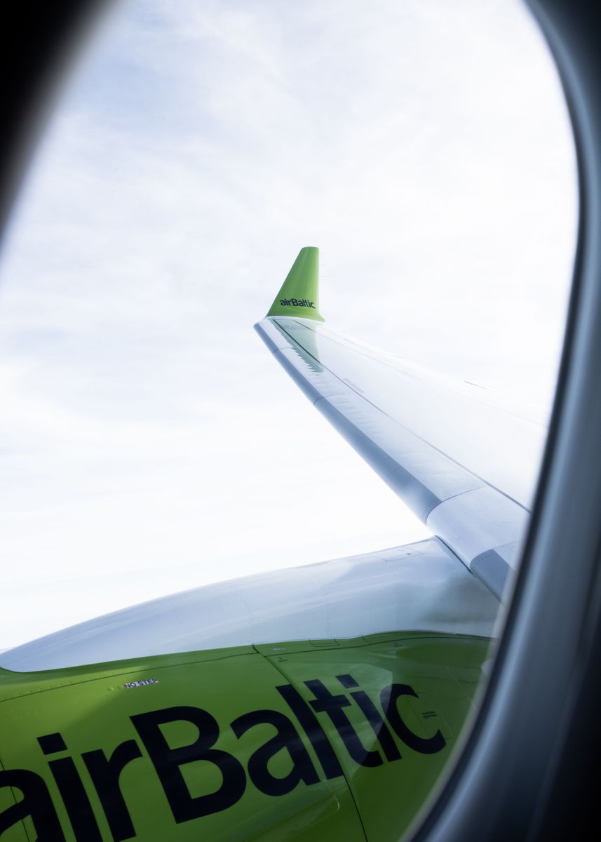 'Window Seat midflight' Poster, picture, metal print, paint by Nicolas ...