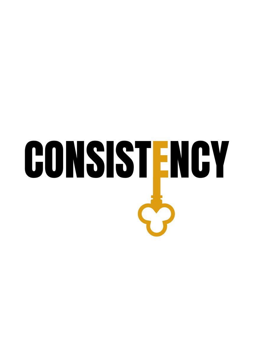 'Consistency' Poster, picture, metal print, paint by Yess | Displate