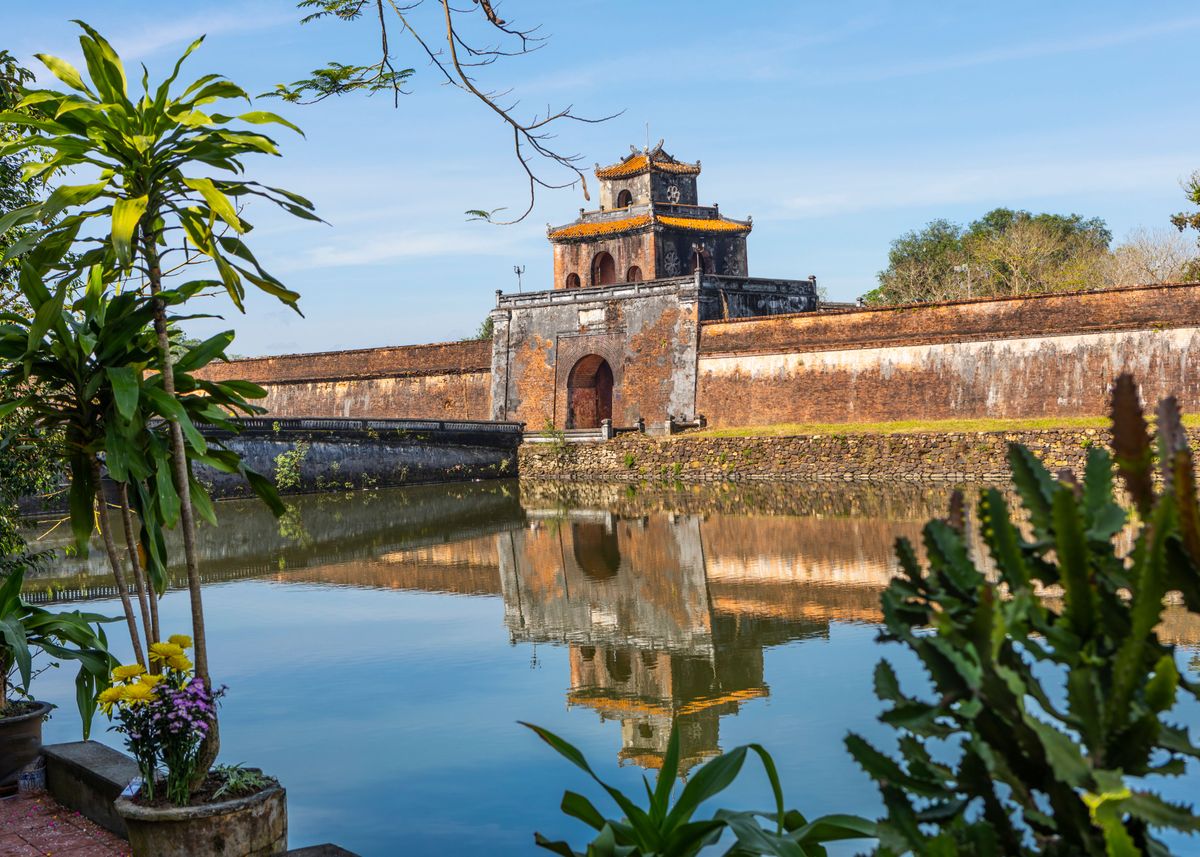 'Imperial Palace Gateway' Poster by David Hare | Displate