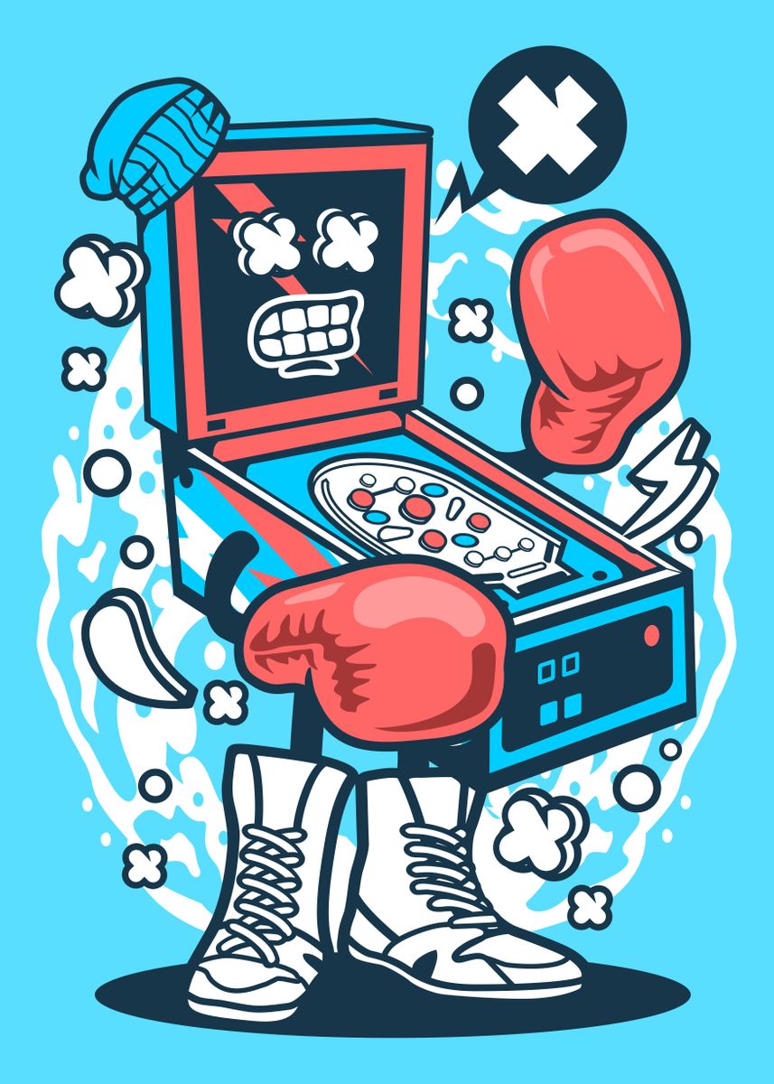 'Cartoon Illustration 332' Poster, picture, metal print, paint by Aloke ...