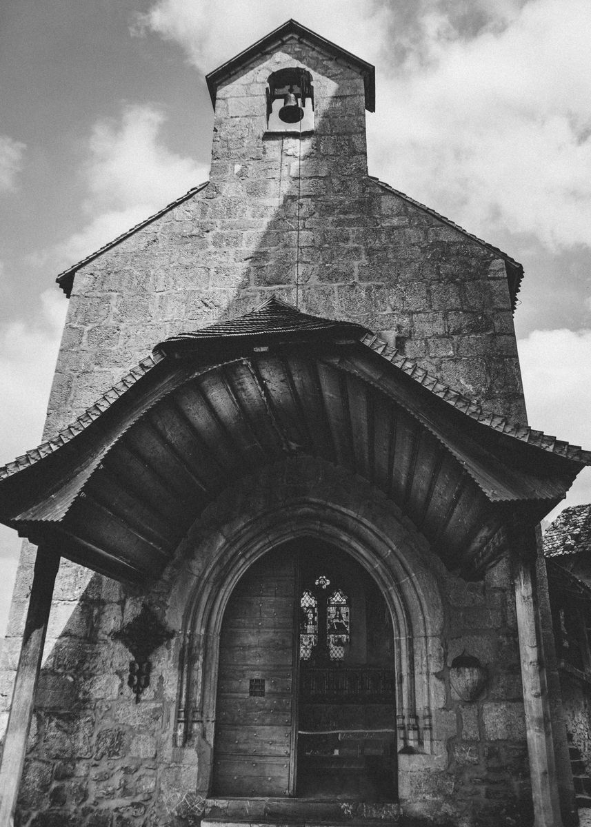 'Small Chapel' Poster, picture, metal print, paint by Bofferding | Displate