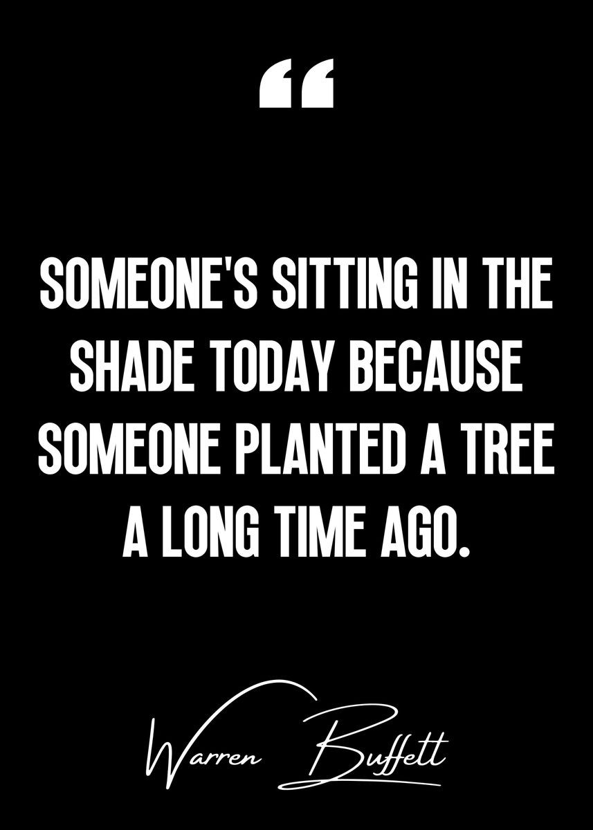 'Warren Buffett Quote' Poster, picture, metal print, paint by Nae ...