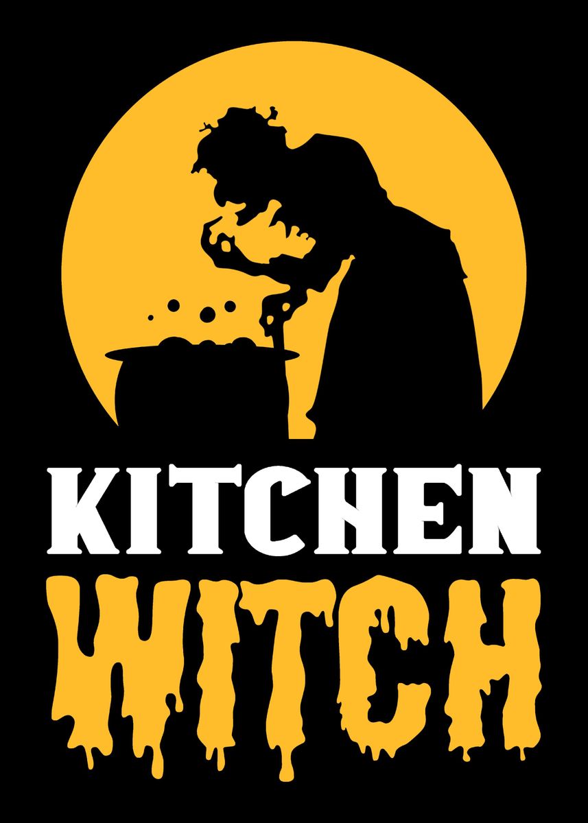'Kitchen Witch Restaurant O' Poster, picture, metal print, paint by ...