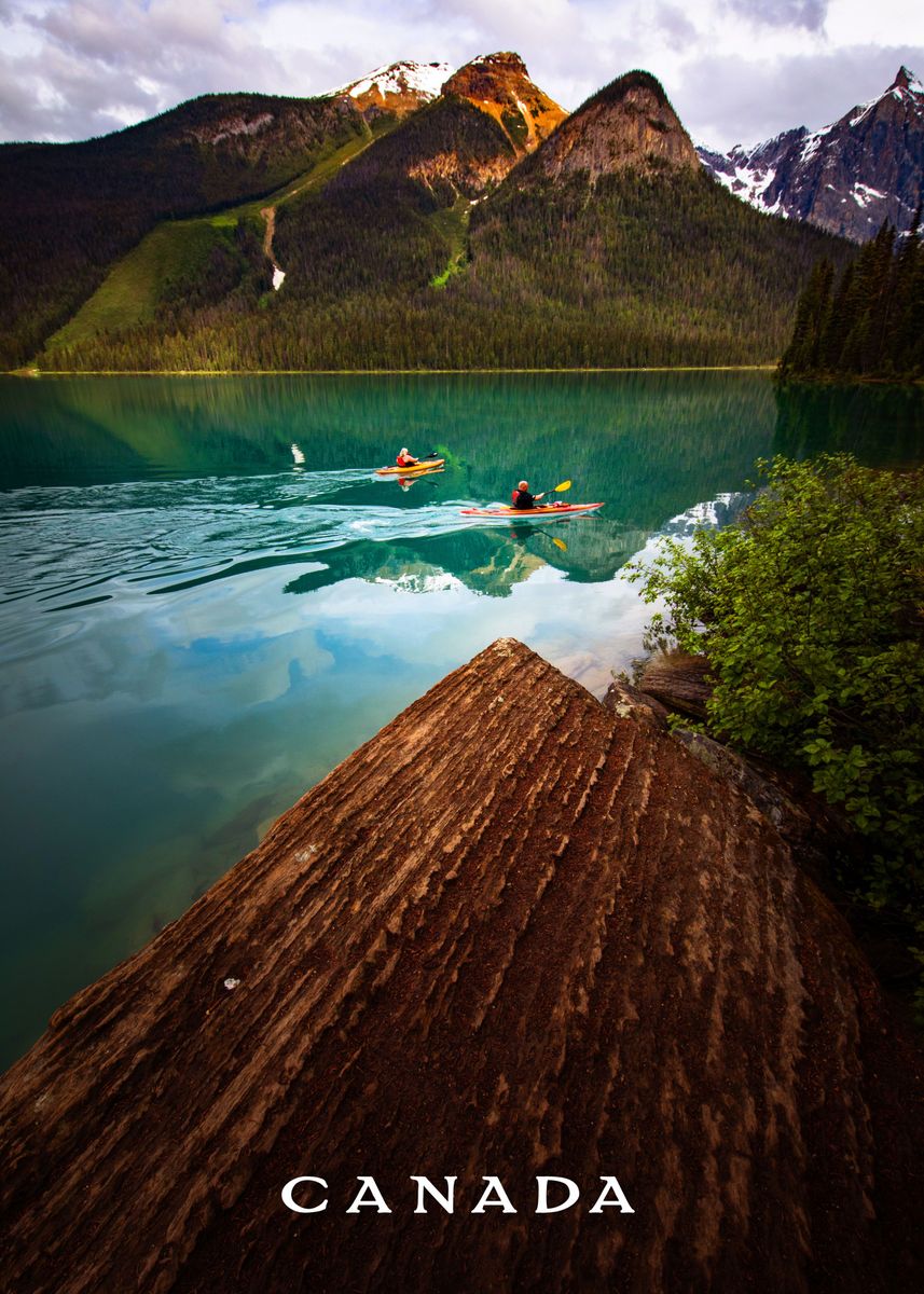 'Canada ' Poster, picture, metal print, paint by Big City | Displate