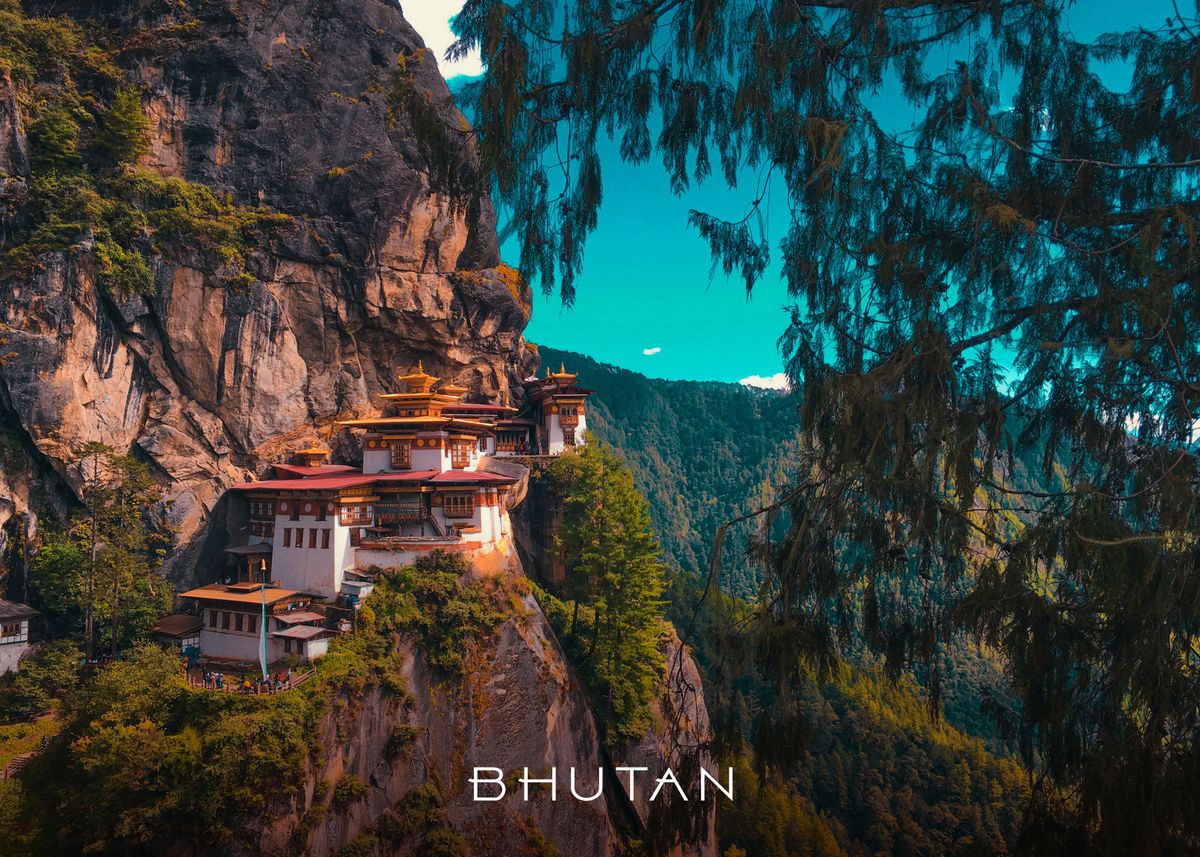 'Bhutan ' Poster by Famous City | Displate