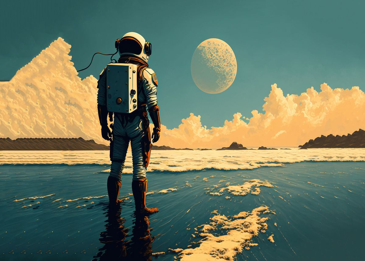 'a different world' Poster by Designersen | Displate