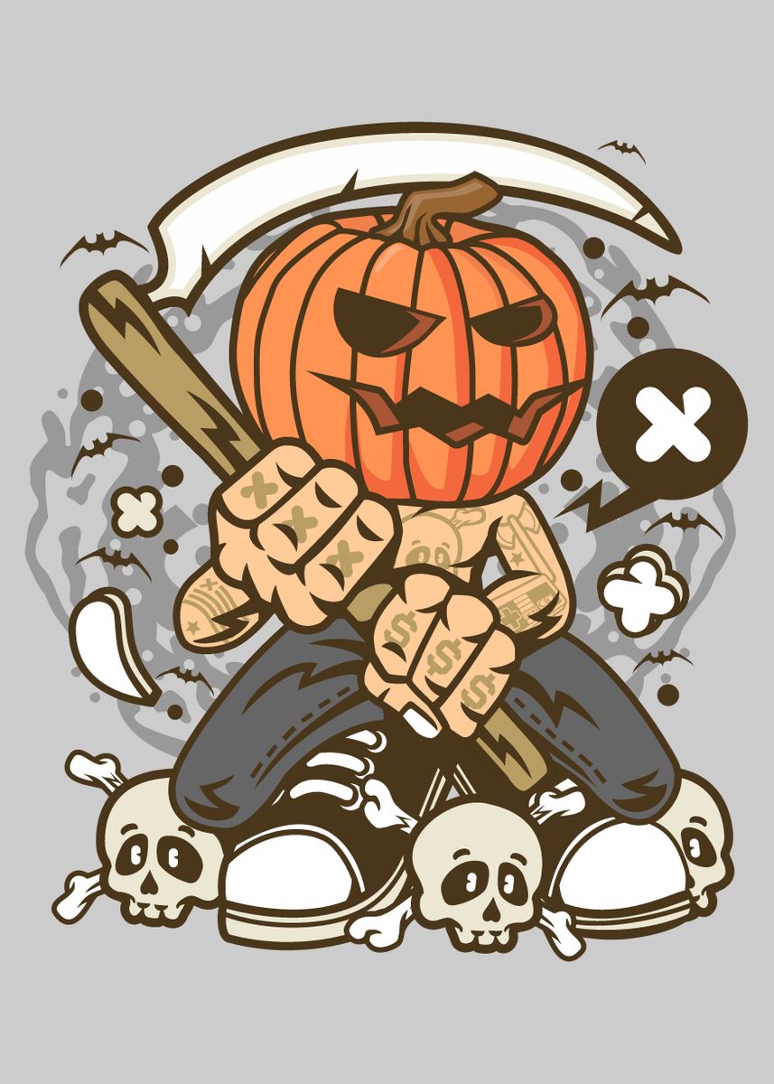 'Cartoon Illustration 347' Poster, picture, metal print, paint by Aloke ...