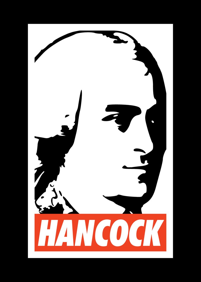 'John Hancock' Poster, picture, metal print, paint by Filip Hellman ...
