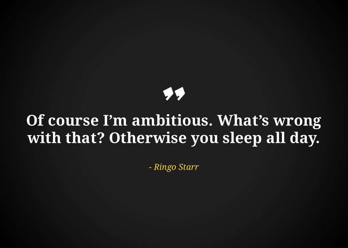 'Ringo starr quotes ' Poster by DNSM | Displate