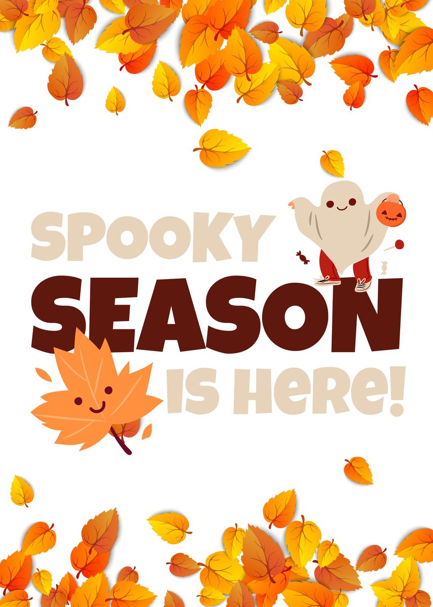 'Spooky Season' Poster, picture, metal print, paint by NIZAM KHAN ...