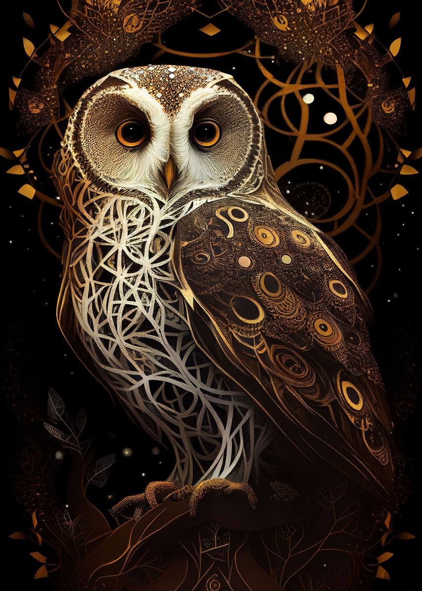 'Noble' Poster, picture, metal print, paint by Thee Owl Queen | Displate