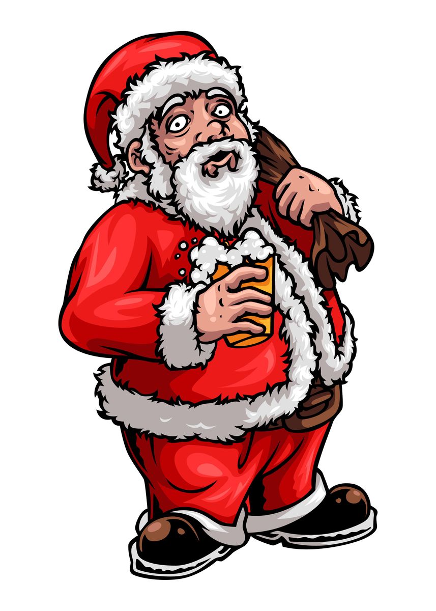 'Xmas 01' Poster, picture, metal print, paint by hendra pratama | Displate