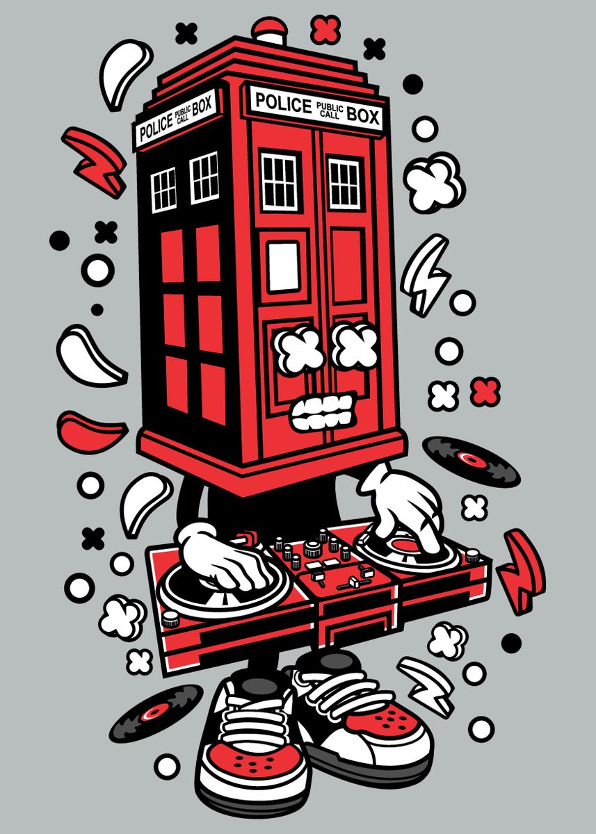 'Cartoon Illustration 345' Poster, picture, metal print, paint by Aloke ...