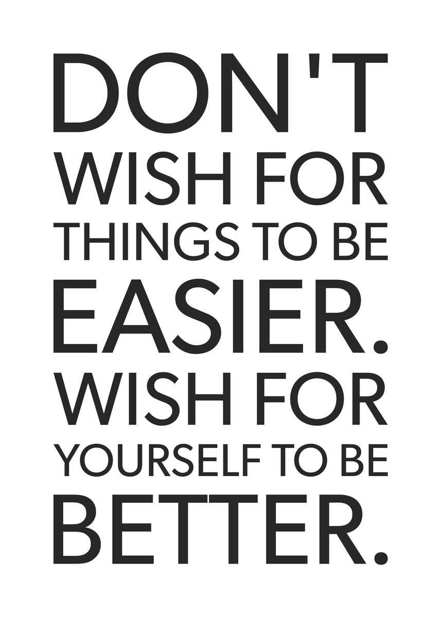 'With To Be Better' Poster, picture, metal print, paint by CHAN | Displate