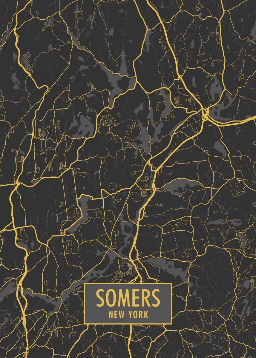 'Somers' Poster, picture, metal print, paint by Miracle Studio | Displate