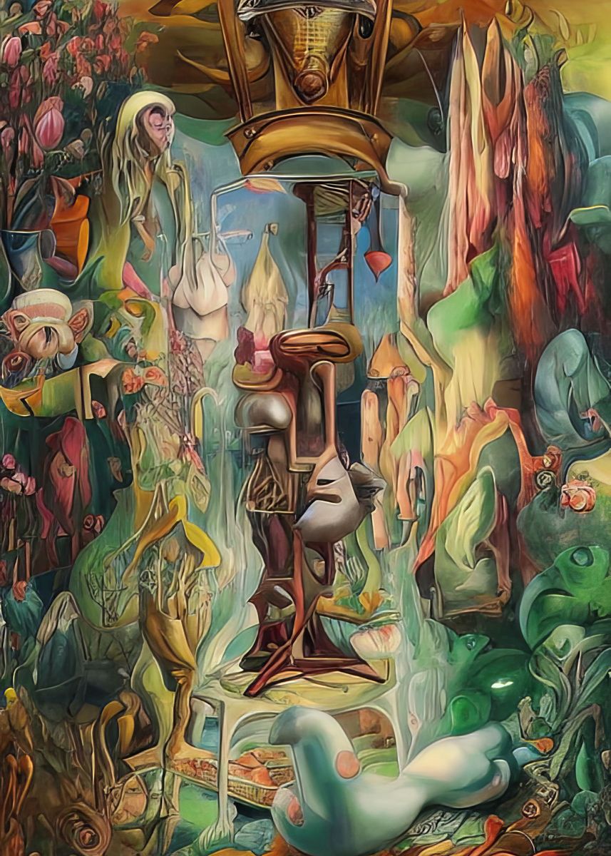 'Chimeric Contraption' Poster by Laurie | Displate