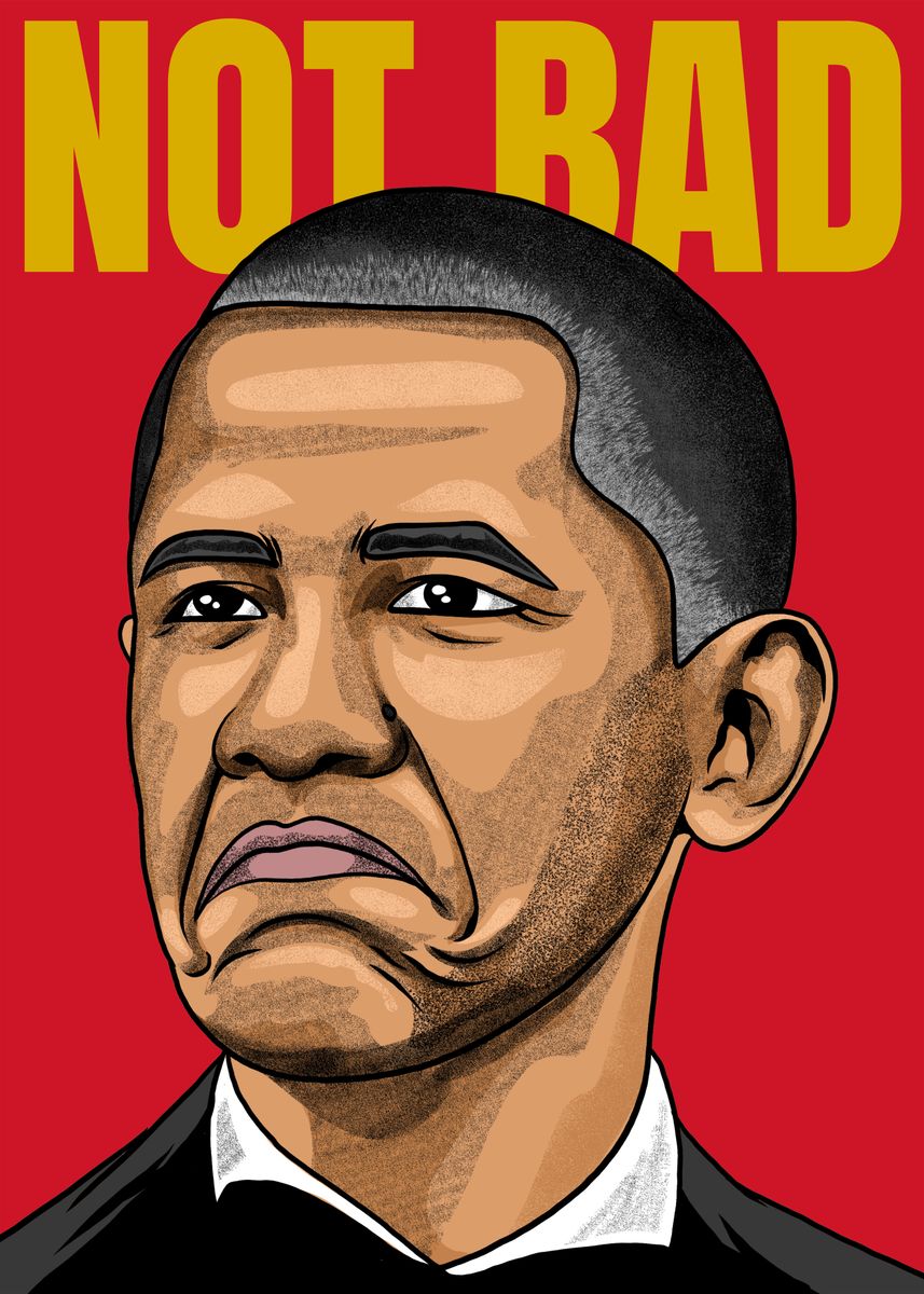 'Not Bad Meme' Poster, picture, metal print, paint by Berkah Jaya ...